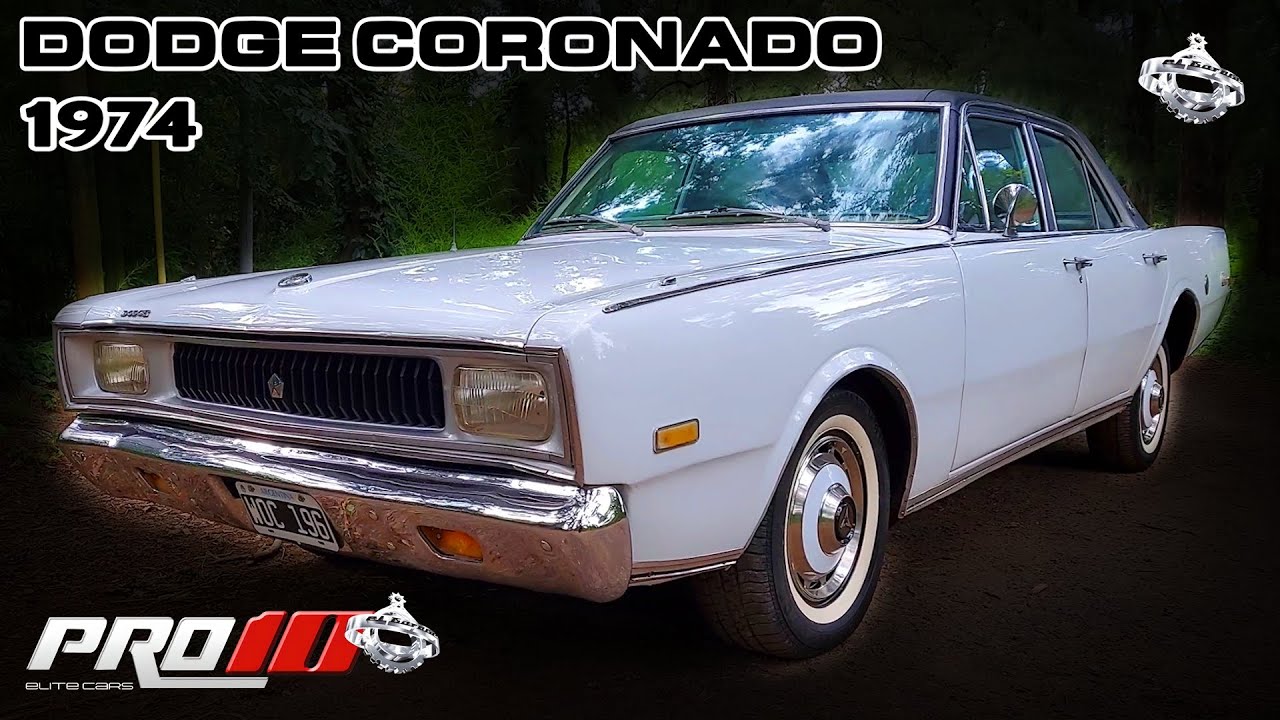 Dodge Coronado 🚘 1974 🇦🇷 Pro10 Elite 📺 El GarageTv 📺 - YouTube