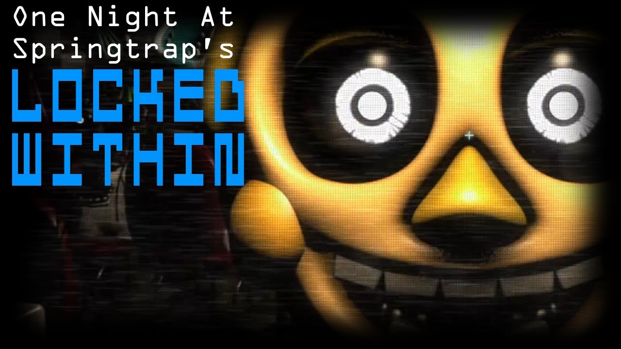 I'm Locked With Spring Toys! (One Night At Springtrap's: Locked Within ...