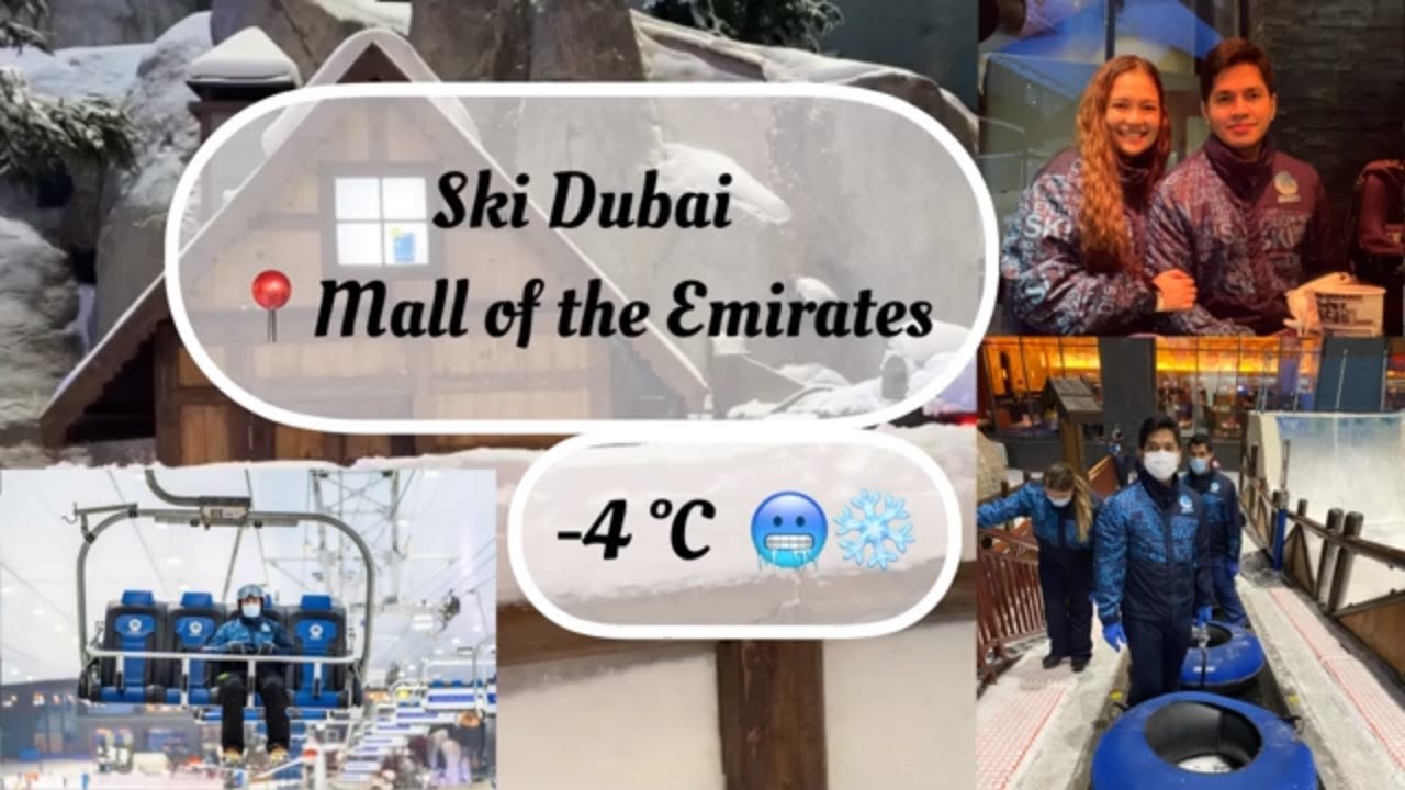 Ski Dubai! Freezing cold at -4°C! - YouTube