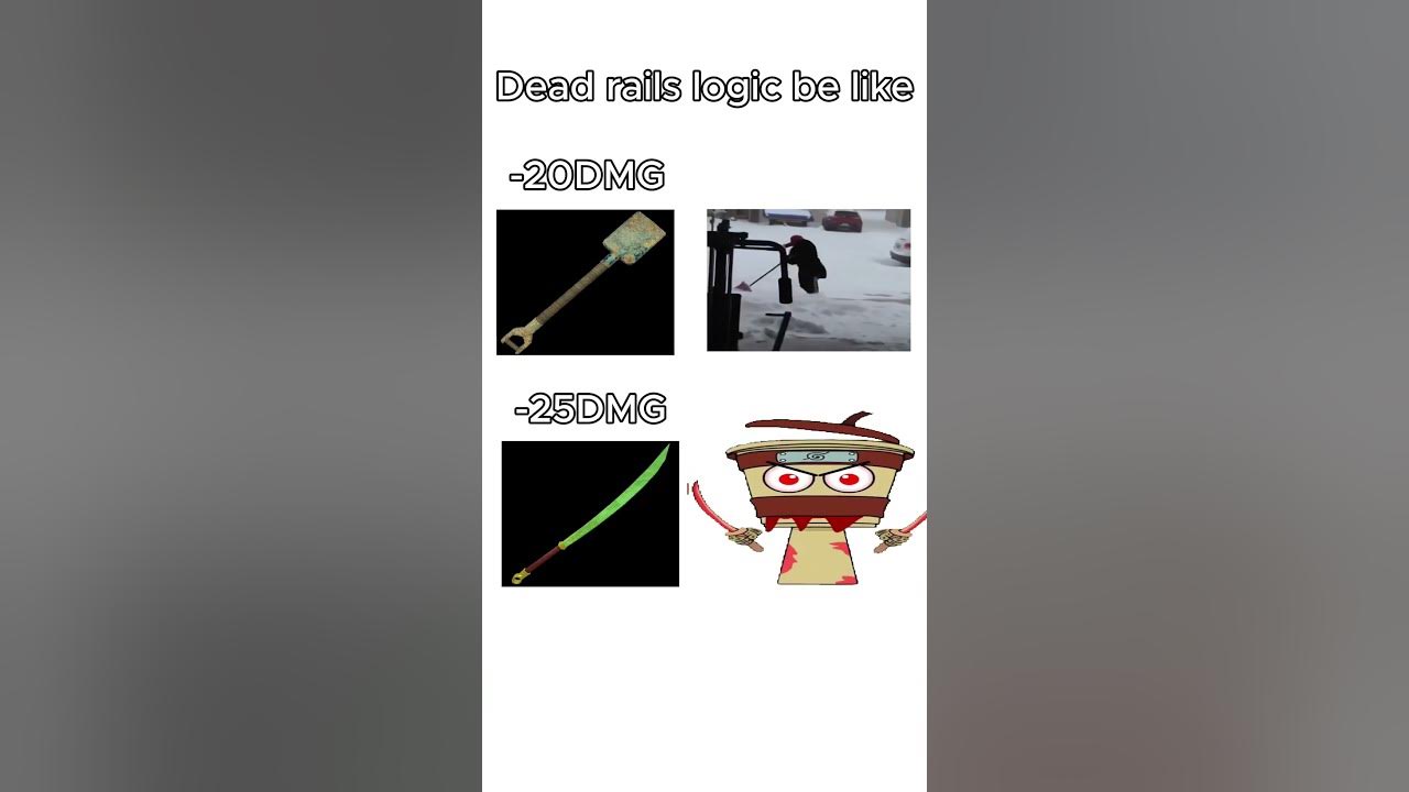 Dead Rails logic be like 😎 #deadrails #roblox #deadrailsroblox #robloxmemes - YouTube
