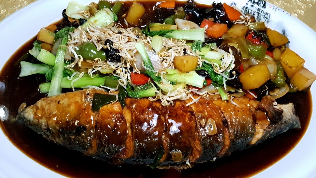 philippine food | adobong bangus : 생선 탕수육 | milkfish recipe :EP12 - YouTube