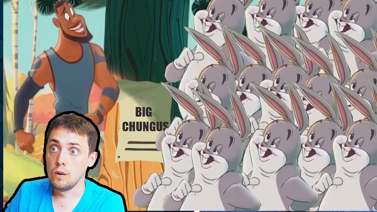 Space jam 2 Big chungus but i keep adding big chungus MY REACTION - YouTube