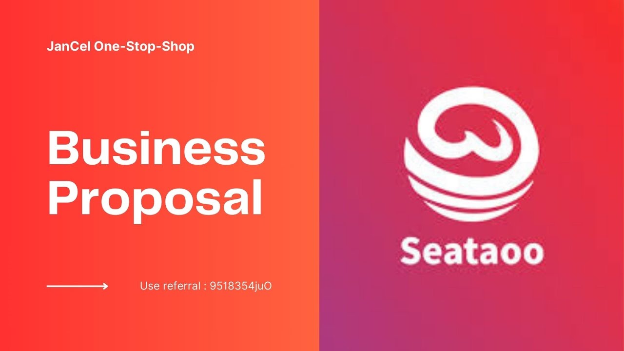 SEATAOO BUSINESS PROPOSAL - DROPSHIPPING BUSINESS - YouTube