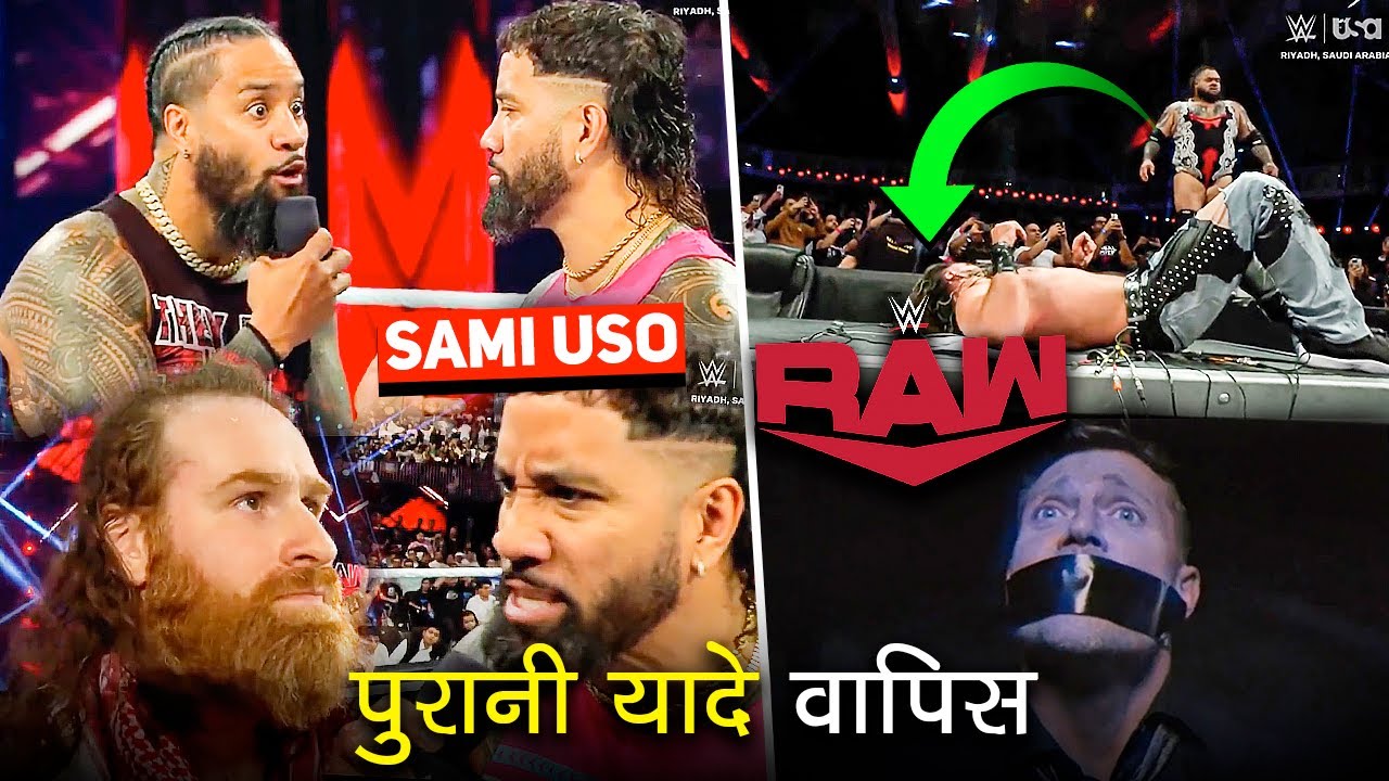 Jey Uso WANTS Sami Uso in The Bloodline! WWE Raw Highlights Today 2024 - YouTube
