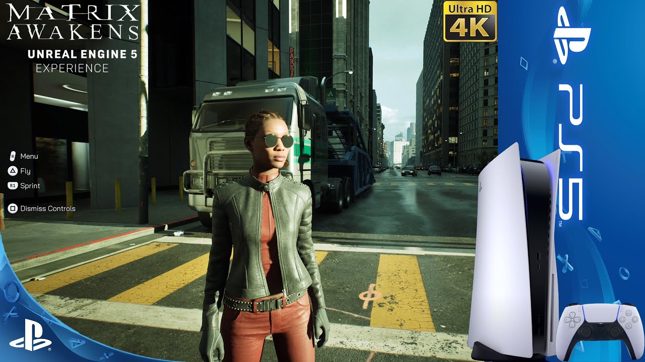 The Matrix Awakens Unreal Engine 5 Performance Test | PlayStation 5 ...