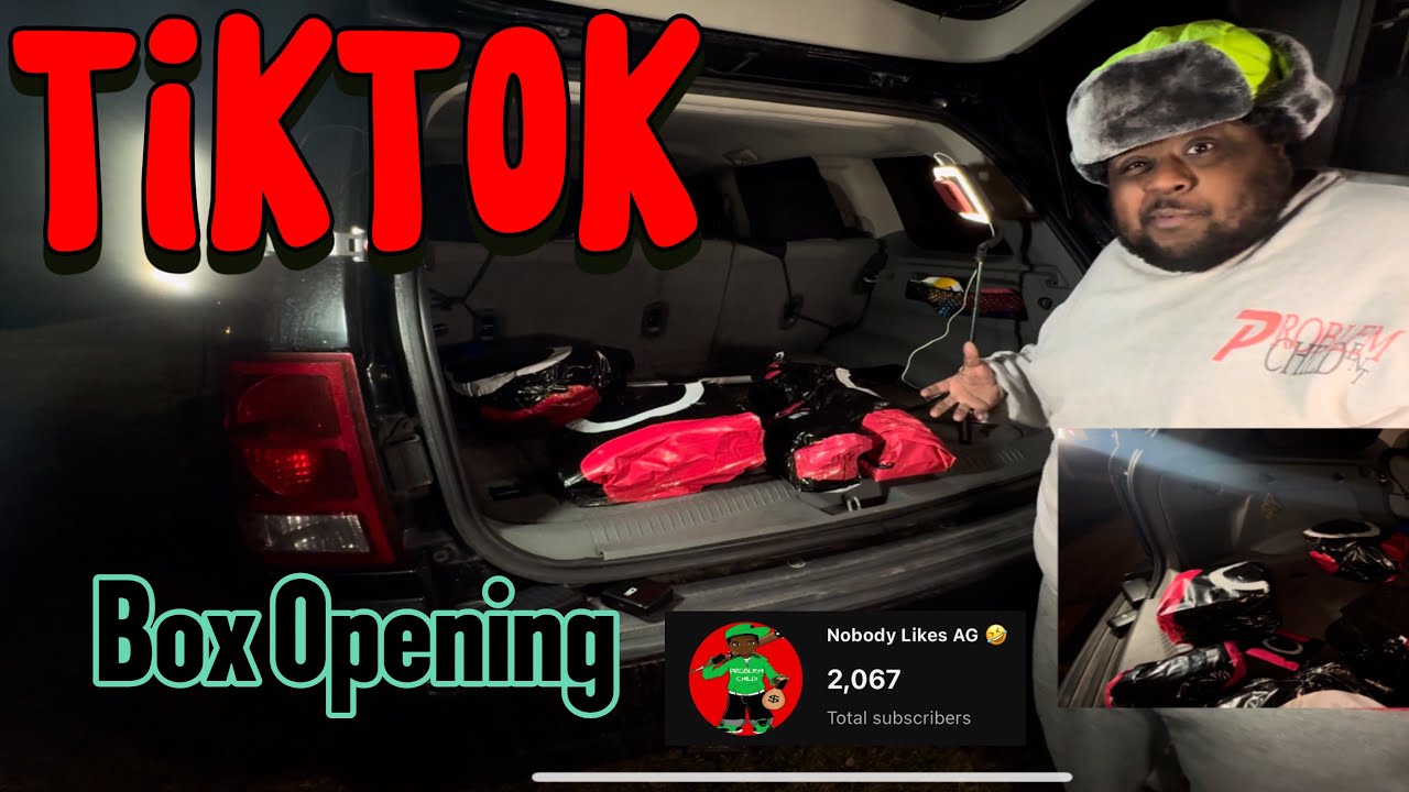 TikTok Box Opening - YouTube