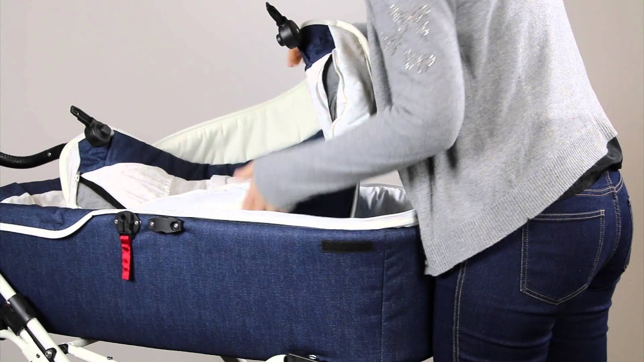 Odder North barnevogn hos BabySam - Afmontering Kaleche - YouTube