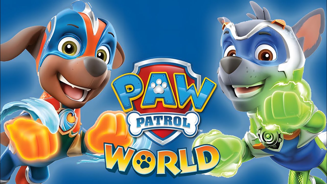 PAW Patrol World: Pups save Capt'n Turbot's Glasses - Mighty Pups - YouTube