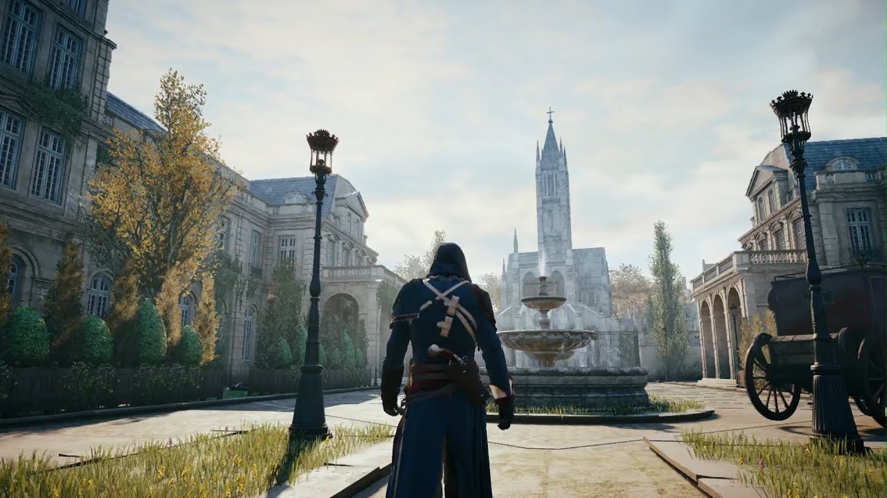 VERSAILLES -1789- Assassin's Creed Unity Walking tour (Ambience) - YouTube