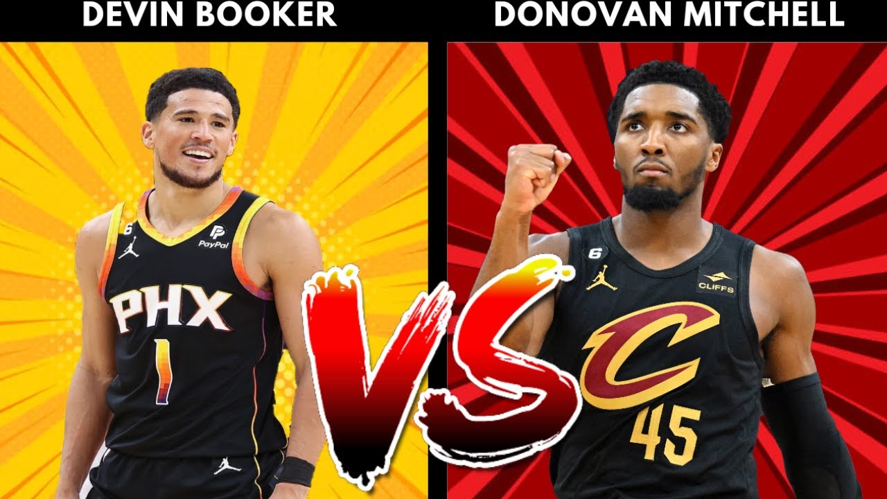 Who is ACTUALLY Better: Devin Booker or Donovan Mitchell? | NBA Versus - YouTube