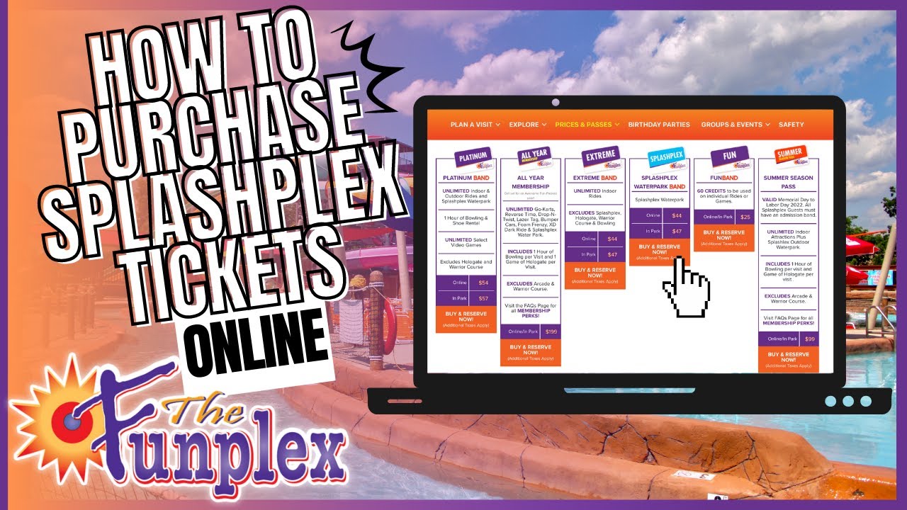 How to Purchase Funplex tickets Online *2022!💻🎟 - YouTube