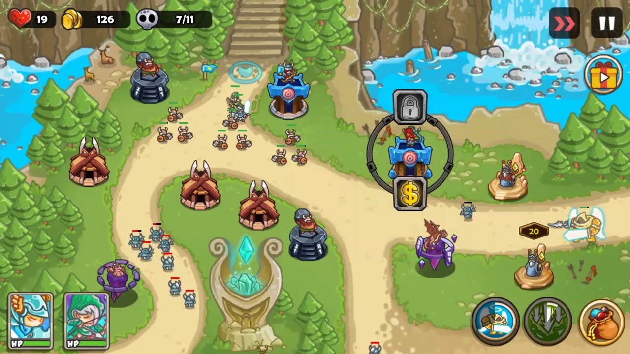 Kingdom Defense : Hero Legend TD - Level 5 - YouTube