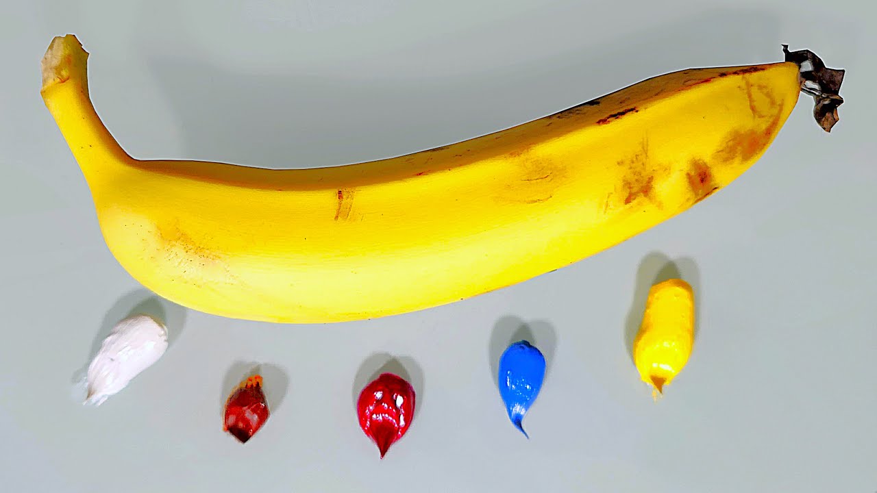 How to Mix Paint to MATCH Any Color | Banana 🍌 - YouTube