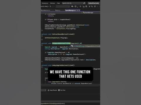 Unity Enums Make Buttons Powerful #gamedev #unity3d - YouTube