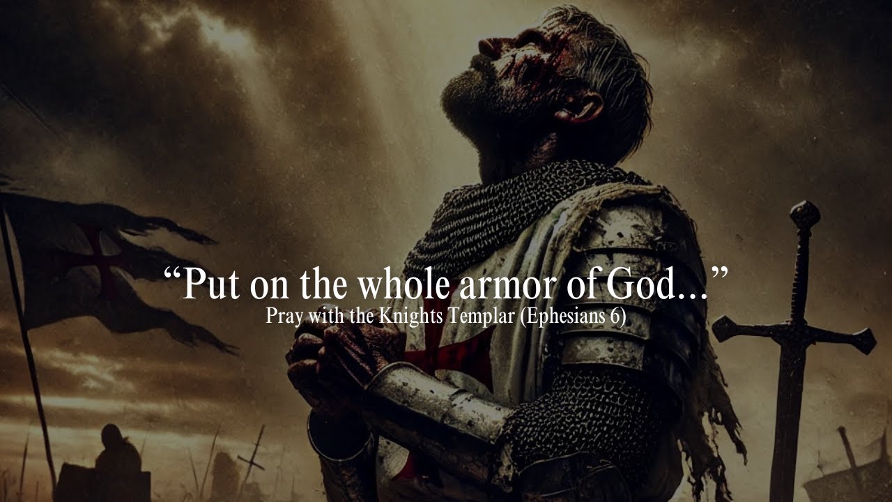 Put on the Armor of God! Pray with the Knights Templar. #Prayer #Bible ...
