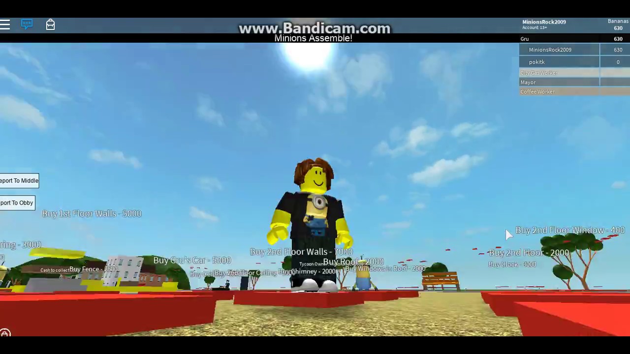 Playing Roblox MINIONS TYCOON! - YouTube