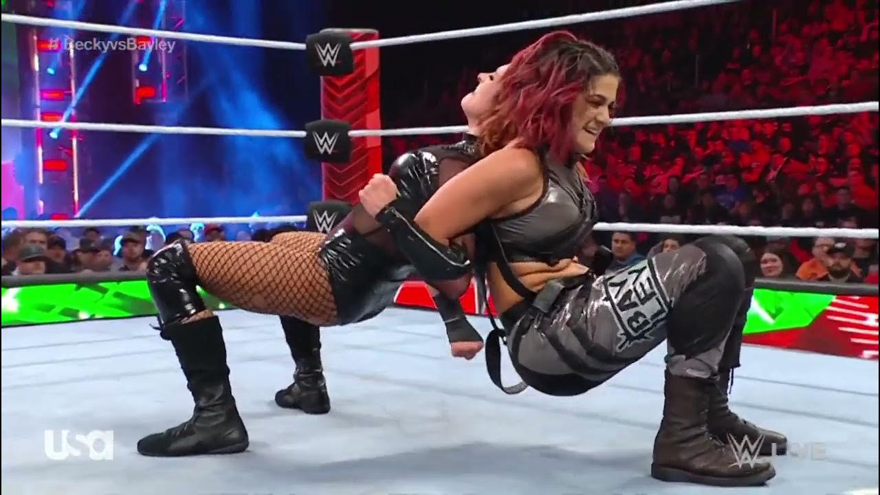 Becky Lynch Vs Bayley Full Match 22 Wwe Raw 12192022 Youtube