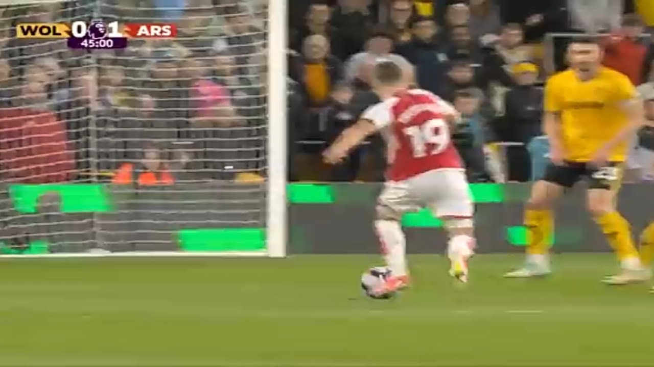 Leandro Trossard goal vs Wolves | Wolves vs Arsenal 0-1 Highlights All ...