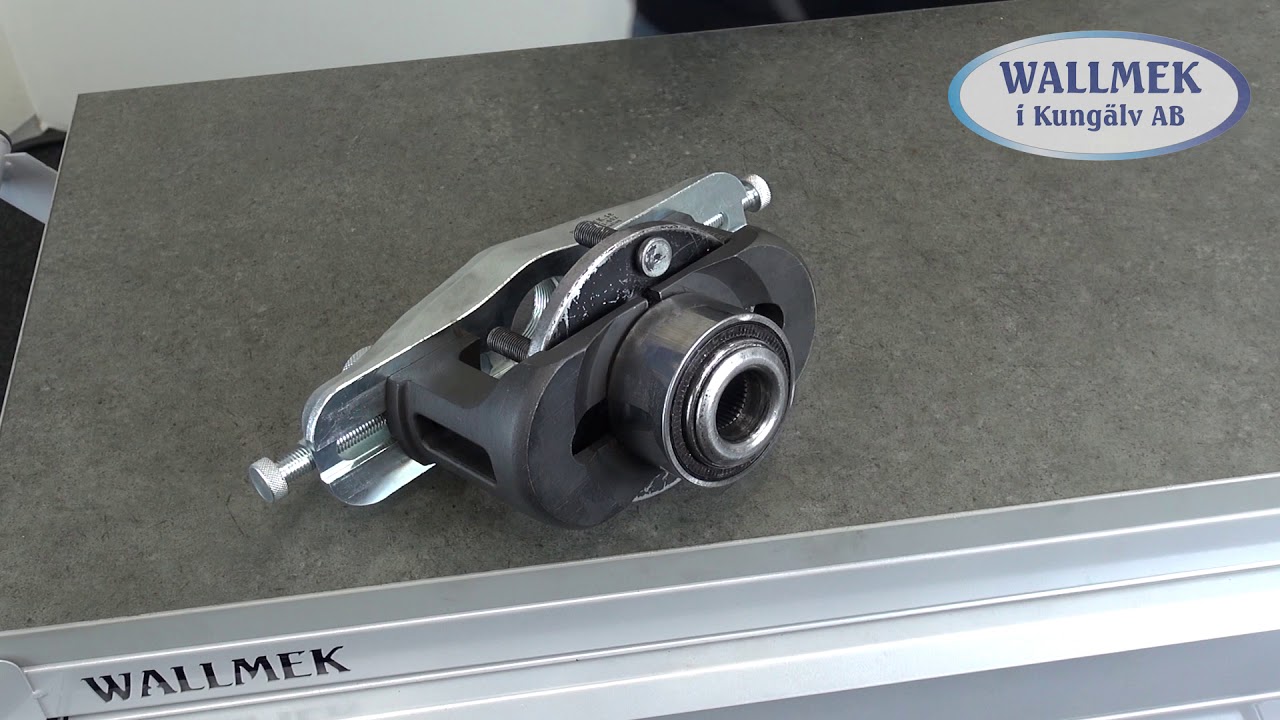 01-00033 Compact wheel bearing mounting tool - YouTube