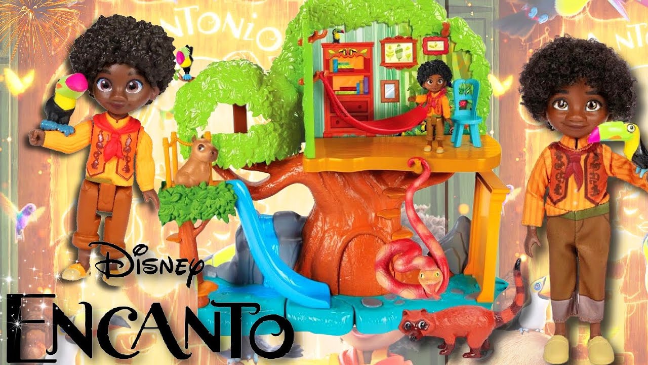 Here is Antonio’s Treehouse Playset | Disney Encanto Toys - YouTube