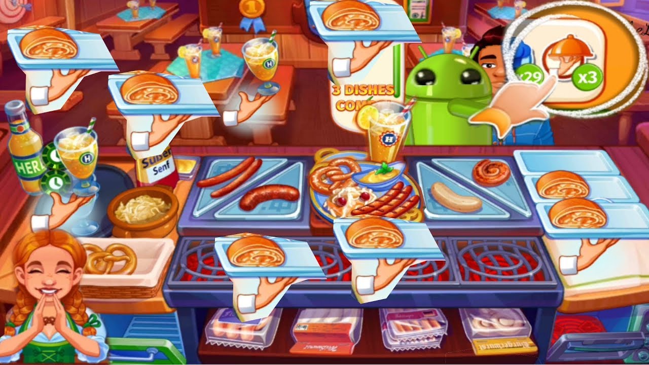 Cooking Craze/How this WAITER boost is working?/ Munich-levels 9 ,11 ...