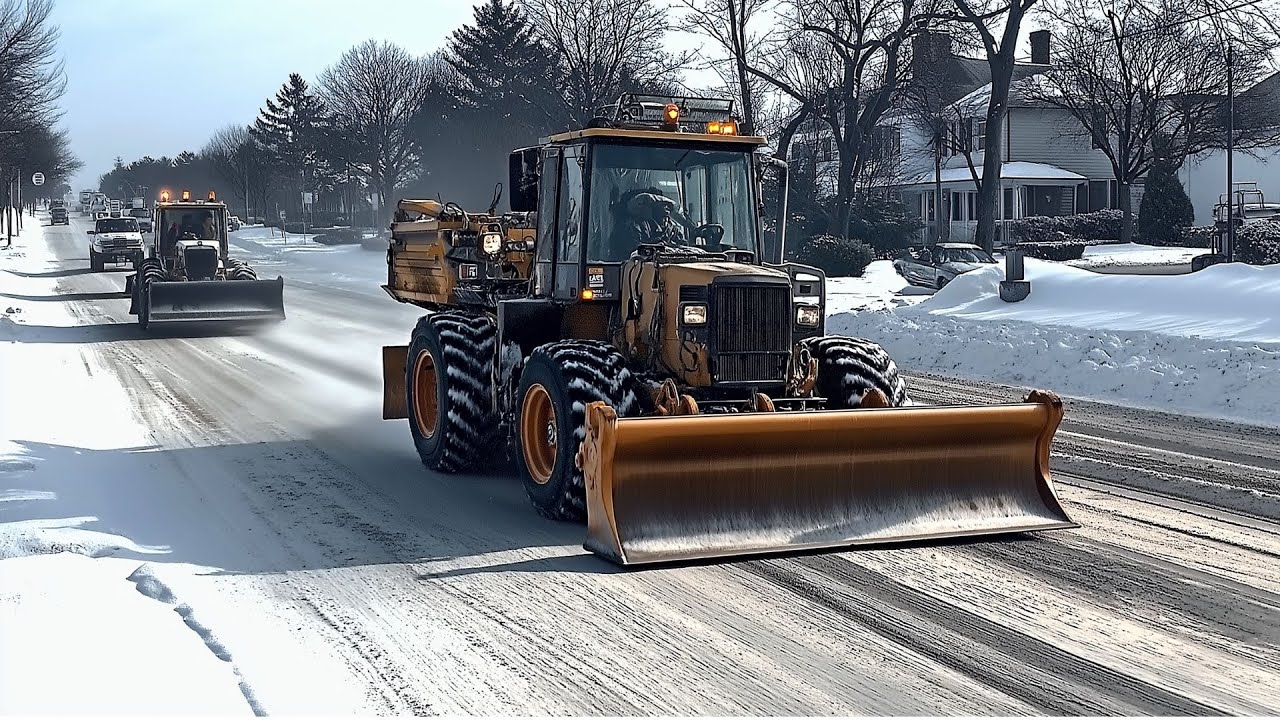 70 Minutes of Pure Snow Remaval | Crazy Machinery at Work - YouTube