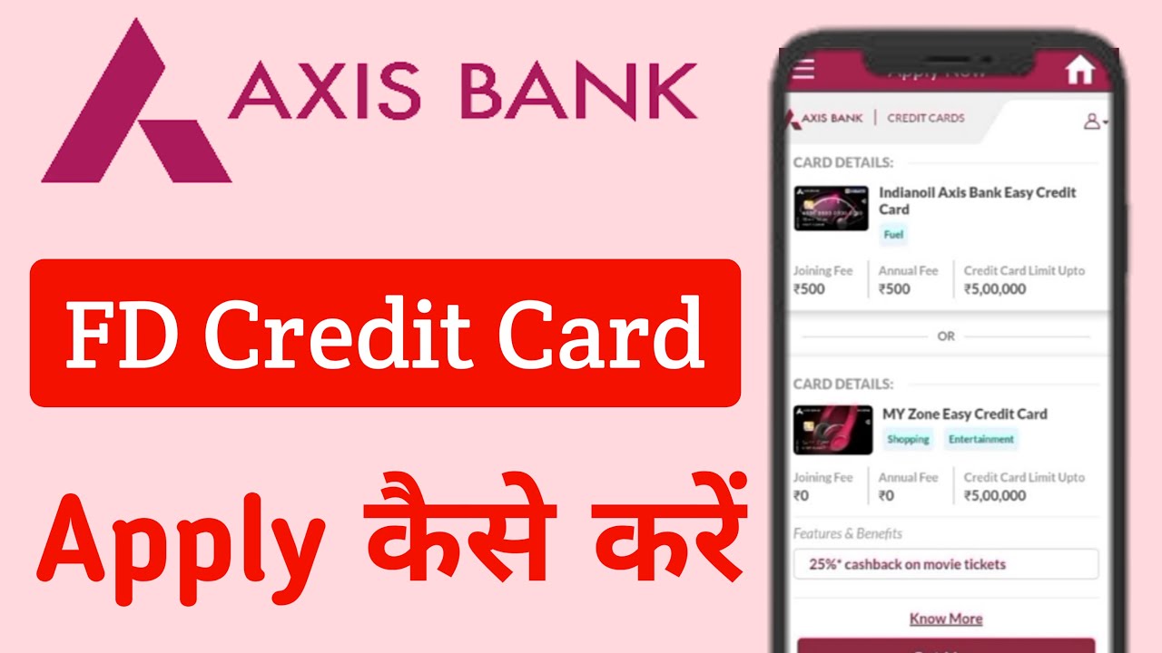 Axis Bank FD Credit Card Apply Online | Axis Bank Credit Card FD ...
