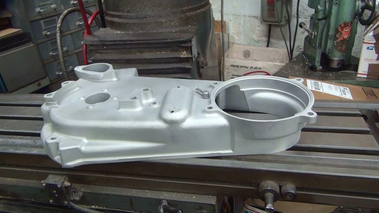 #102 1971-72 74ci FX kickstart broken inner primary repair welding ...