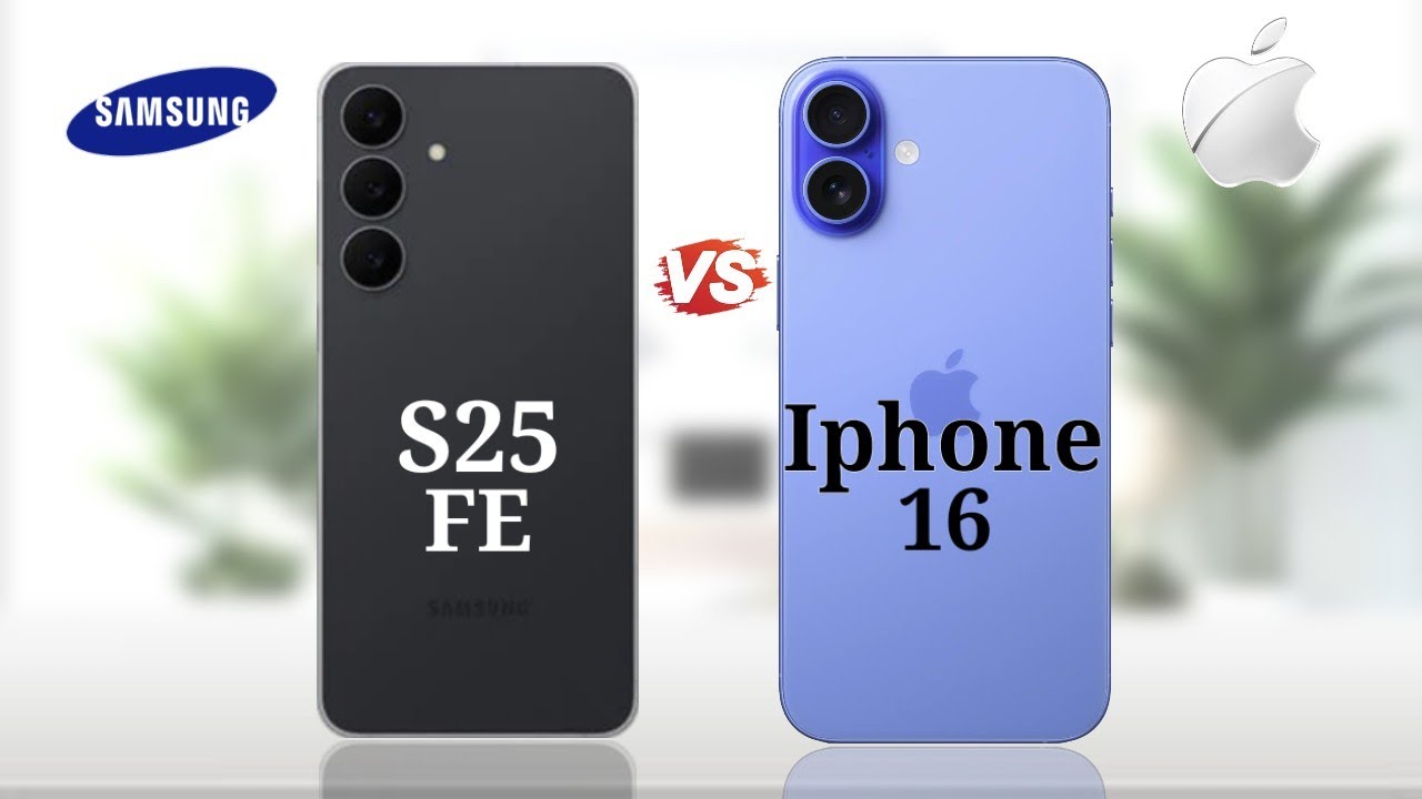 samsung galaxy S25 FE vs Iphone 16 || Full Comparison - YouTube