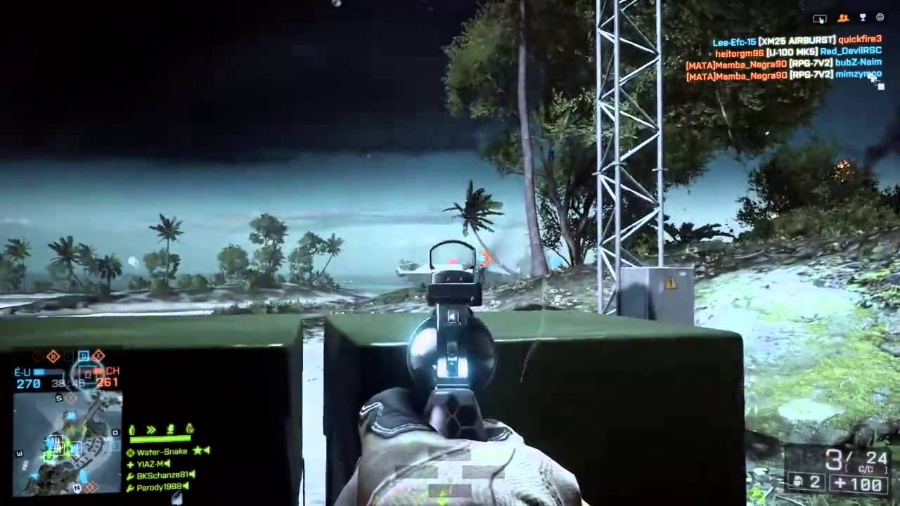Battlefield 4:291 meters headshot 44 magnum - YouTube