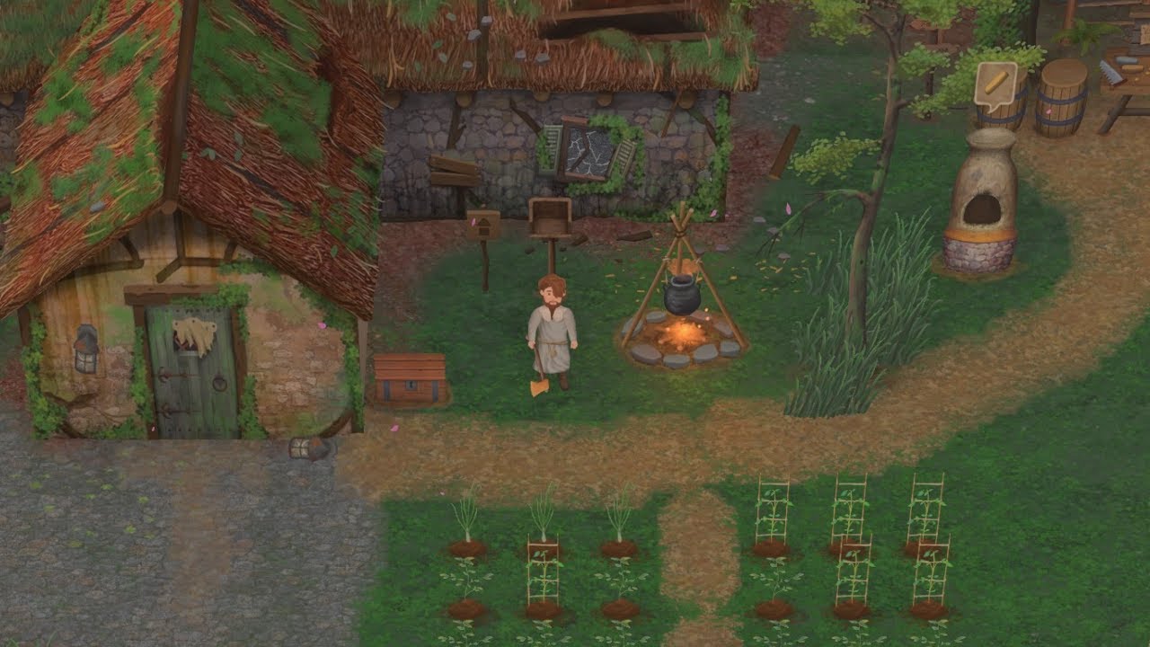 A Medieval Fantasy Farm RPG With A Dark Twist! - YouTube