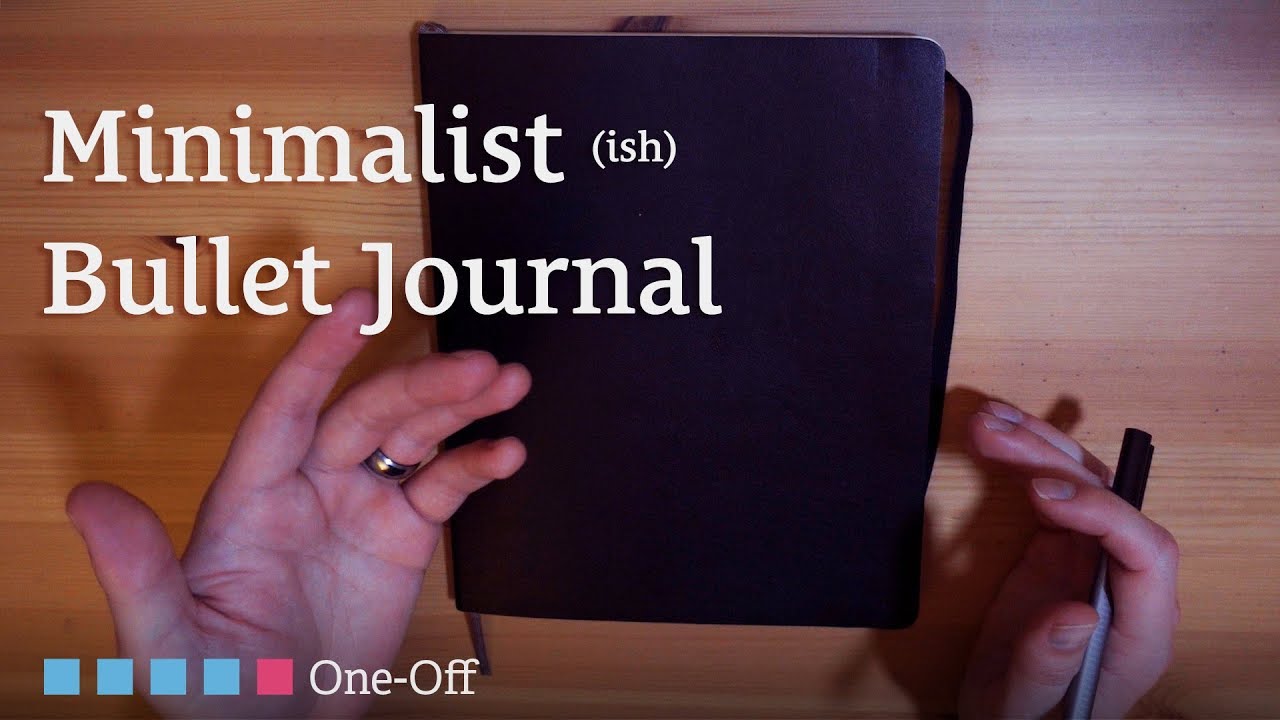 My Minimalist (ish) Bullet Journal for 2018 - YouTube