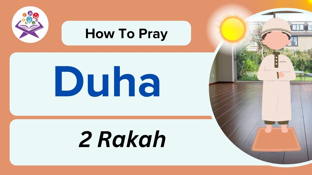 Learn how to pray Duha Prayer for Kids | Step by step | Zillnoorain ...