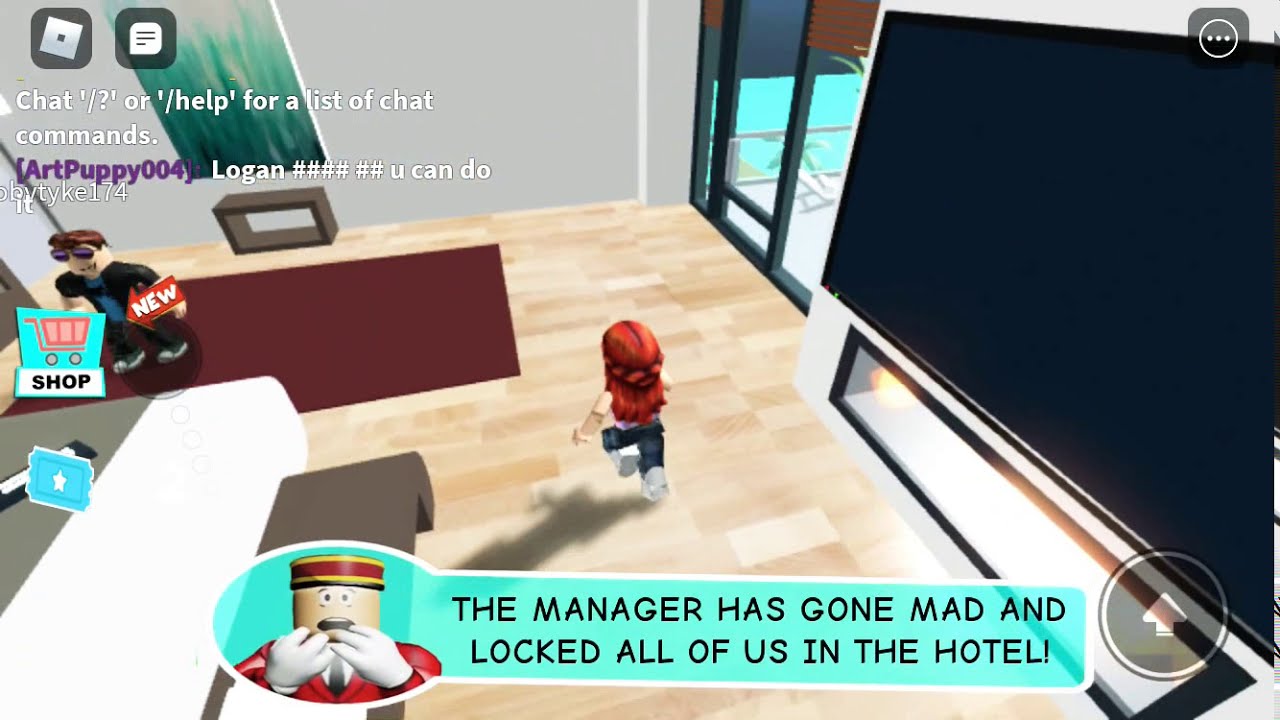 Roblox escape the hotel Obby - YouTube