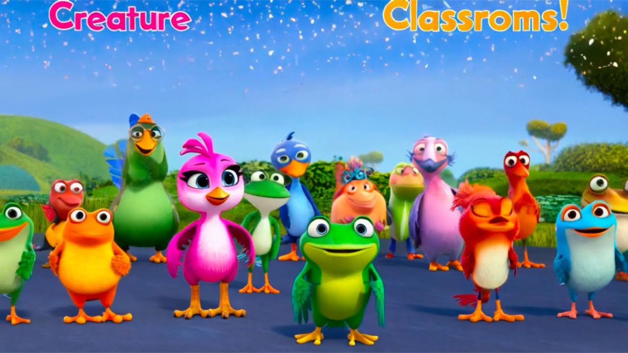 Creature Classroom 🦁🎶 Songs for kids #animals #kidssong #aivideo - YouTube