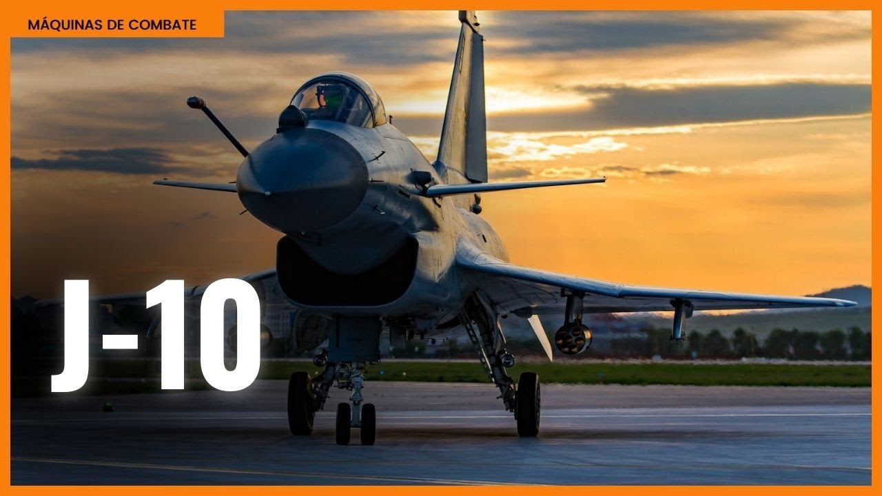Chengdu J-10, o caça de ataque leve extremamente letal ! - YouTube