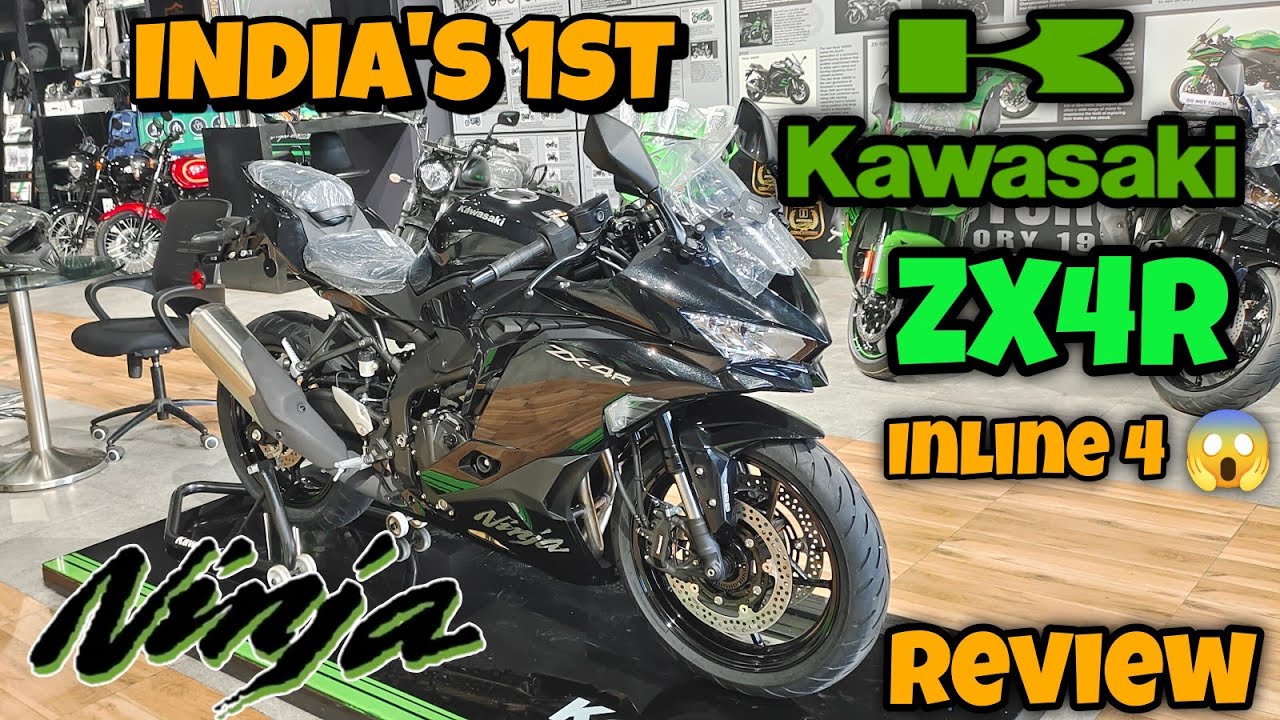1st ZX4R in India! | India's 1st 400cc with Inline 4🥵#zx4r #ninja # ...