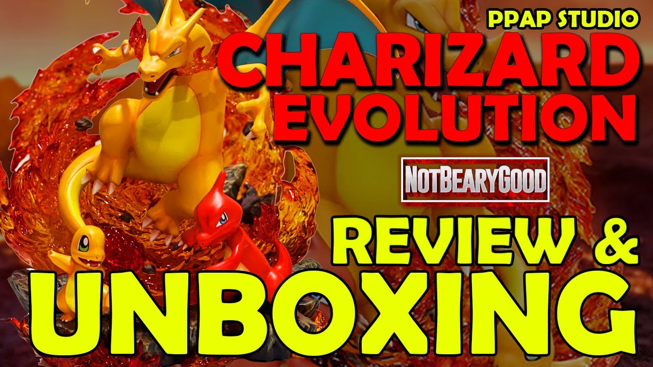 GEN1 STARTERS COMPLETE! Charizard Evolution Line Unboxing and Review ...