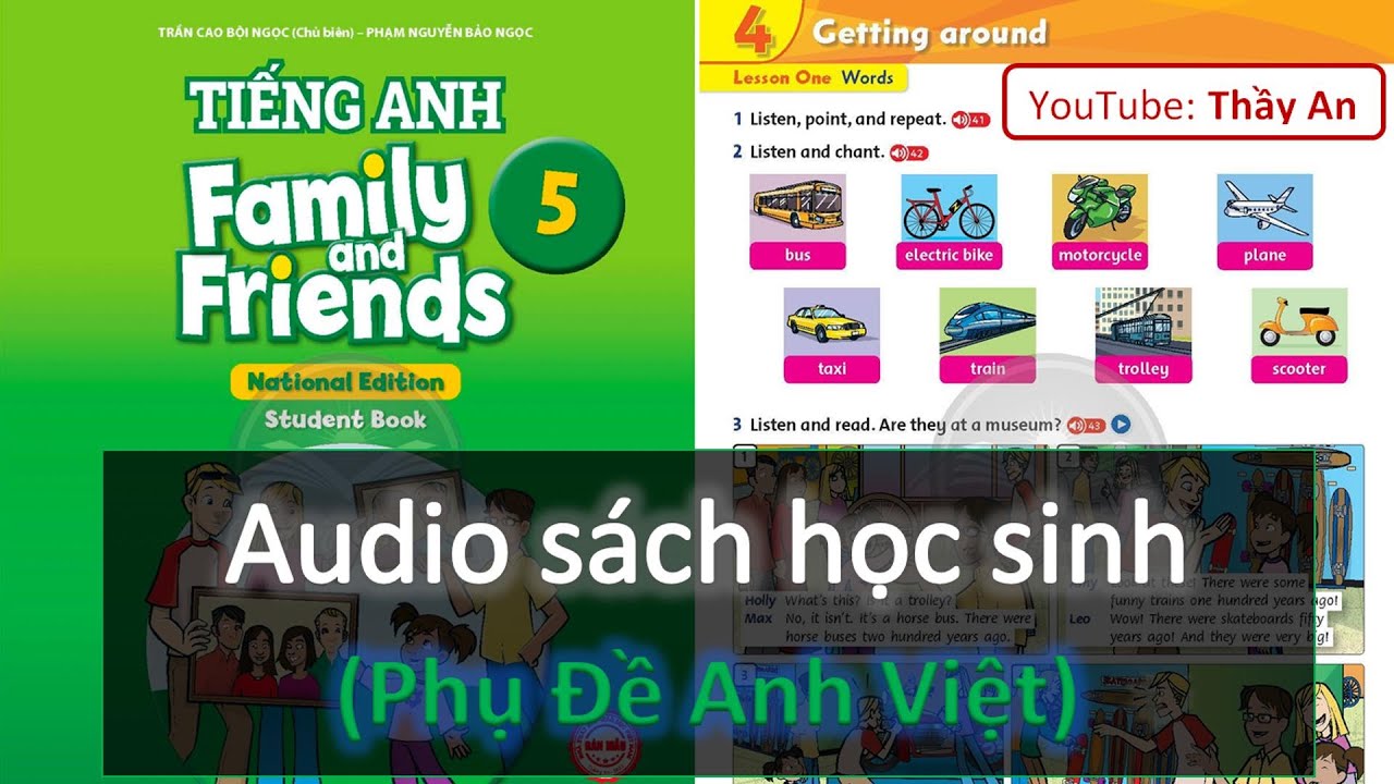 UNIT 4. GETTING AROUND | Audio Sách Học Sinh Tiếng Anh 5 Family and ...