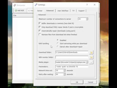 Binreader Configuration Tutorial - YouTube