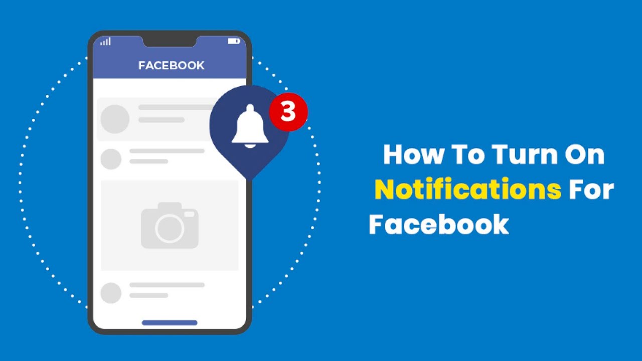 How to turn on notifications on Facebook - YouTube