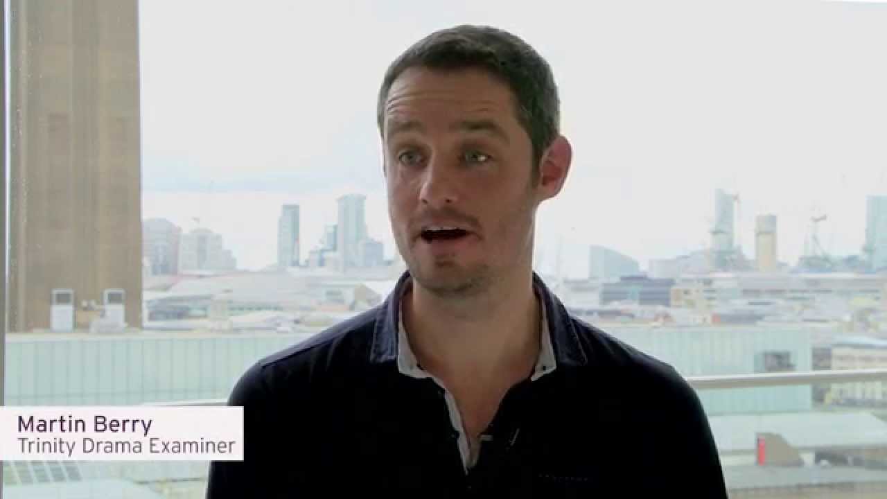 Meet Trinity's Drama Examiner, Martin Berry - YouTube