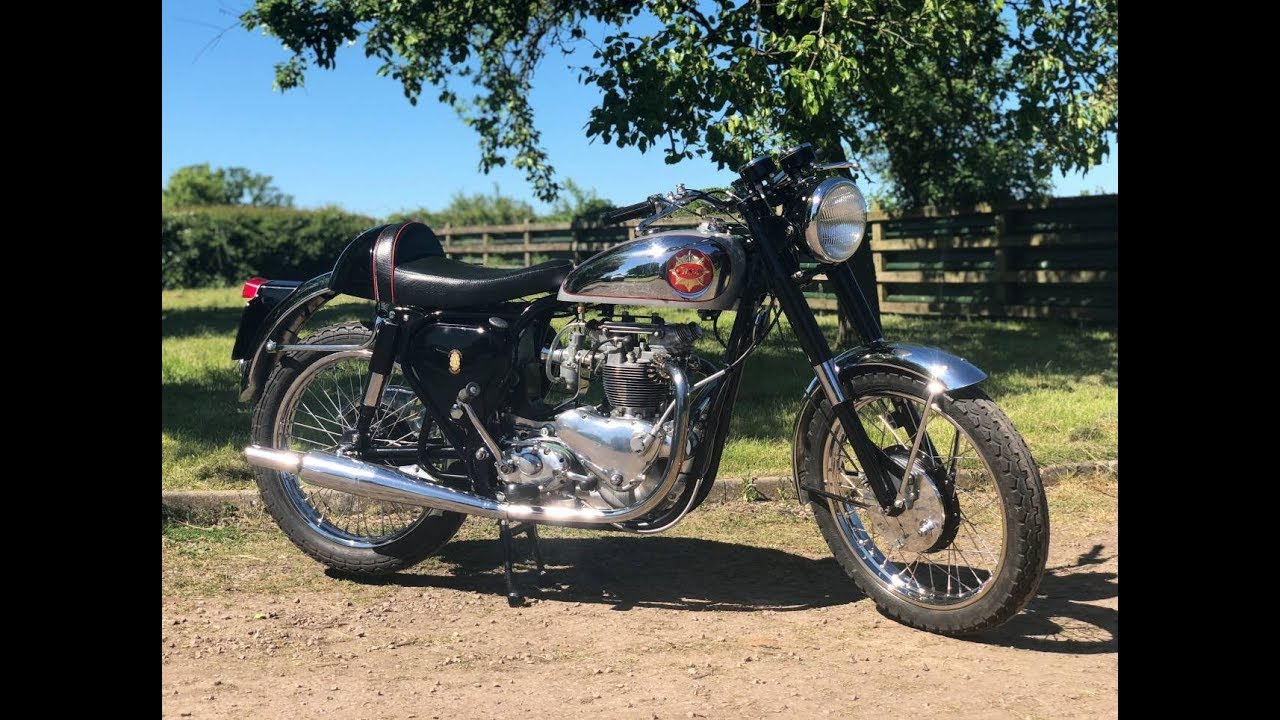 1956 BSA TRIBSA 500cc for Sale - YouTube