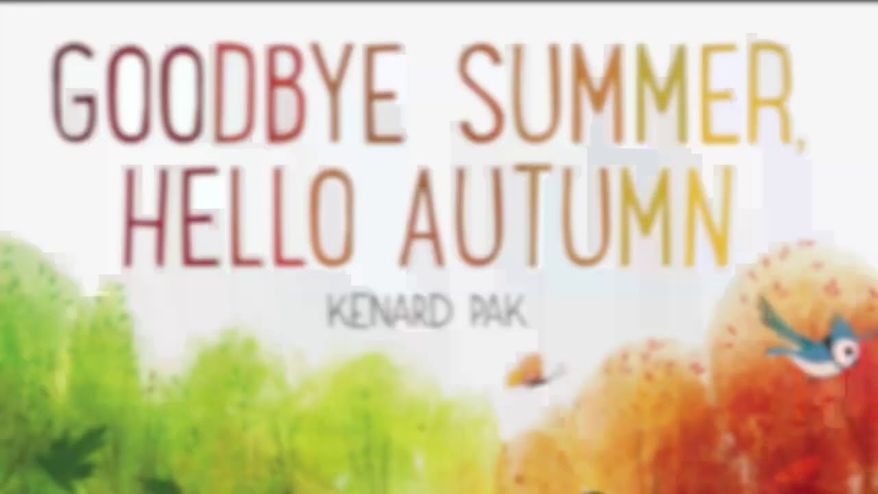 Goodbye Summer, Hello Autmn - Virtual Book Club - YouTube