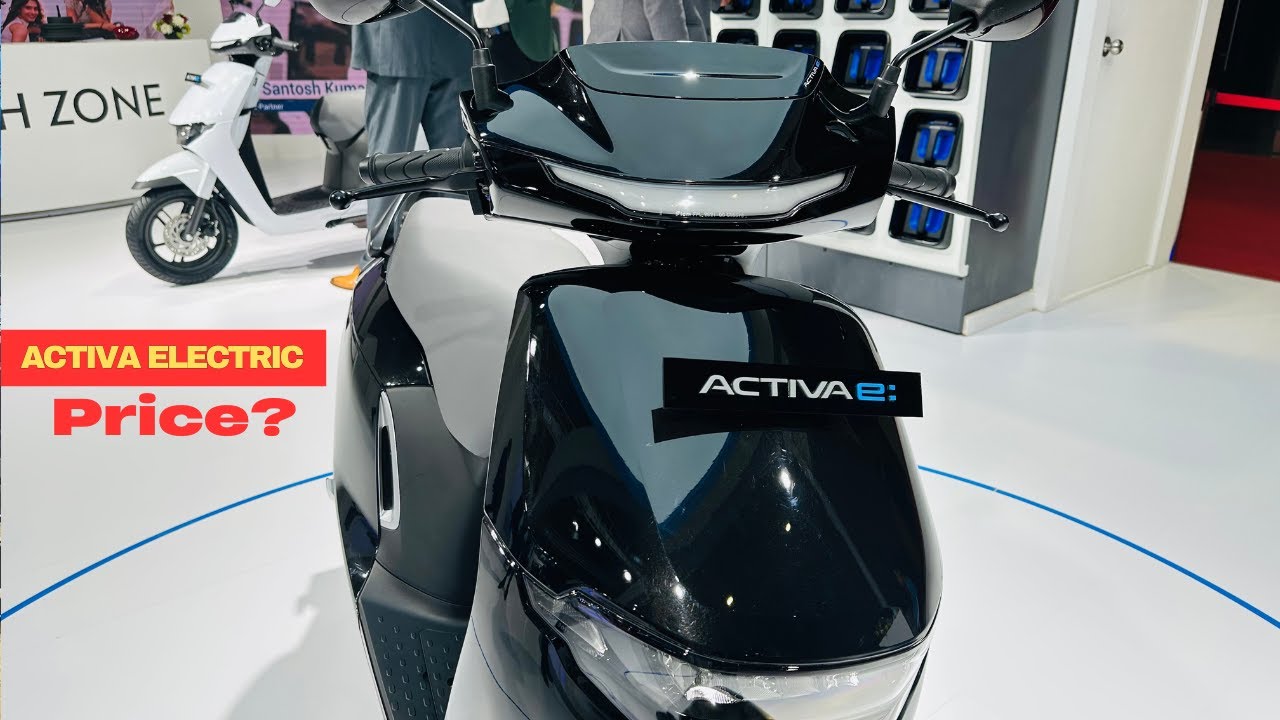 Honda Activa Electric Scooter Launched Price , Review🔥 | Activa ...