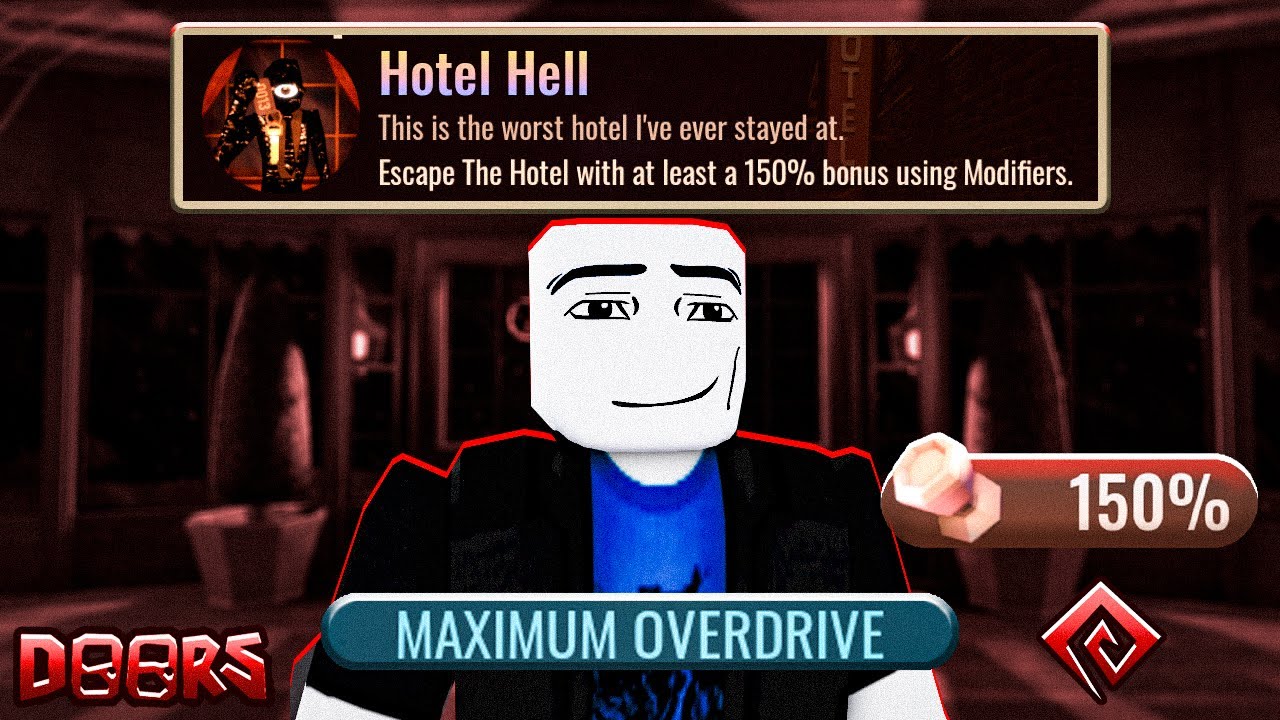 Zerando DOORS 👁️ HOTEL HELL mas com MAXIMUM OVERDRIVE!! (200% Velocidade) - YouTube
