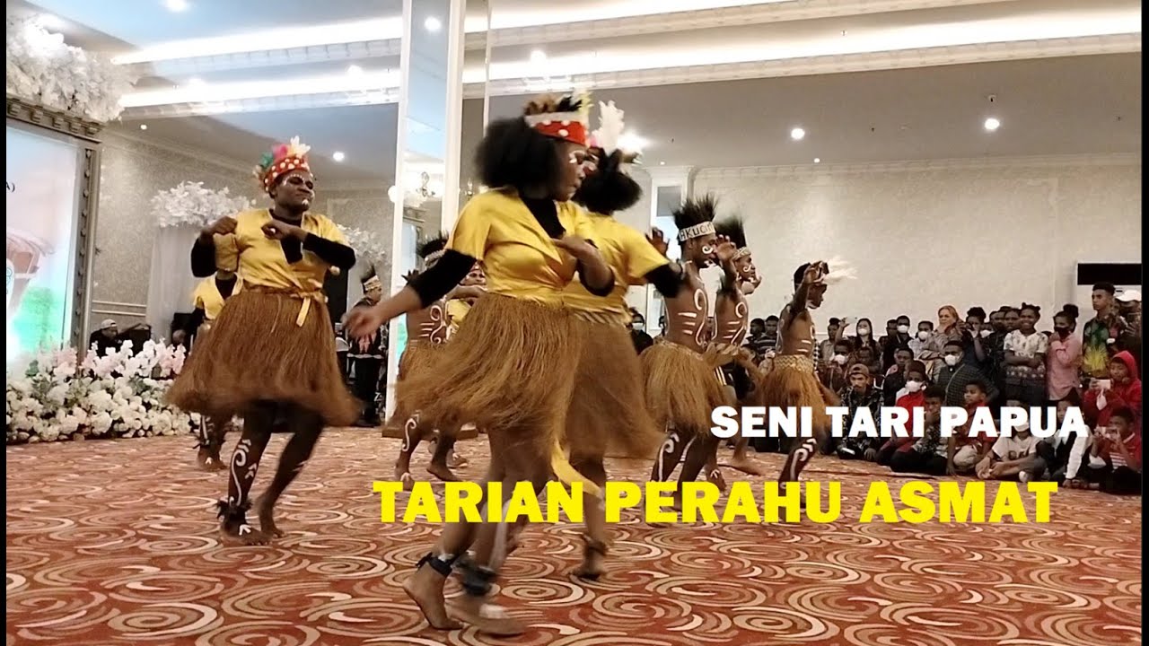 Seni Tari Papua - Tarian Perahu Asmat - YouTube