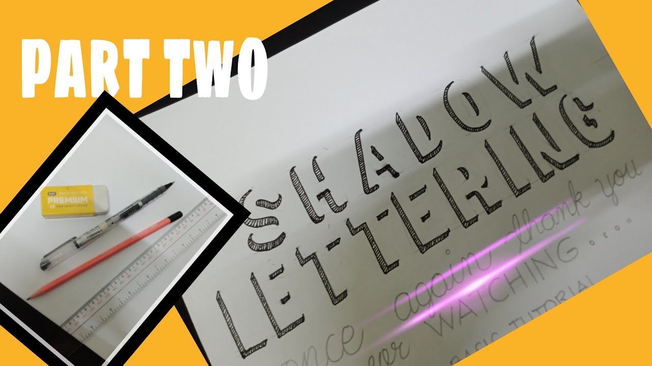 Part 2 How To Shadow Lettering YouTube Part 2 How To Shadow Lettering YouTube