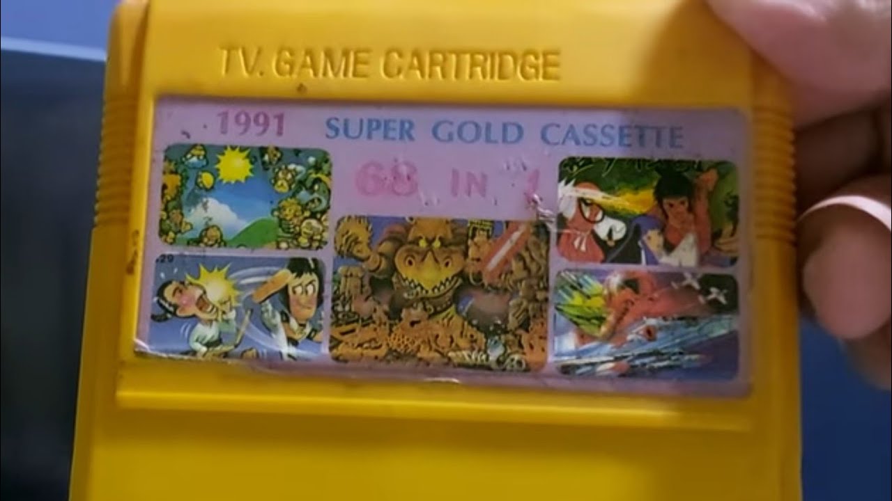 famiclone/dendy 68in1 multicart [1991] classic - YouTube