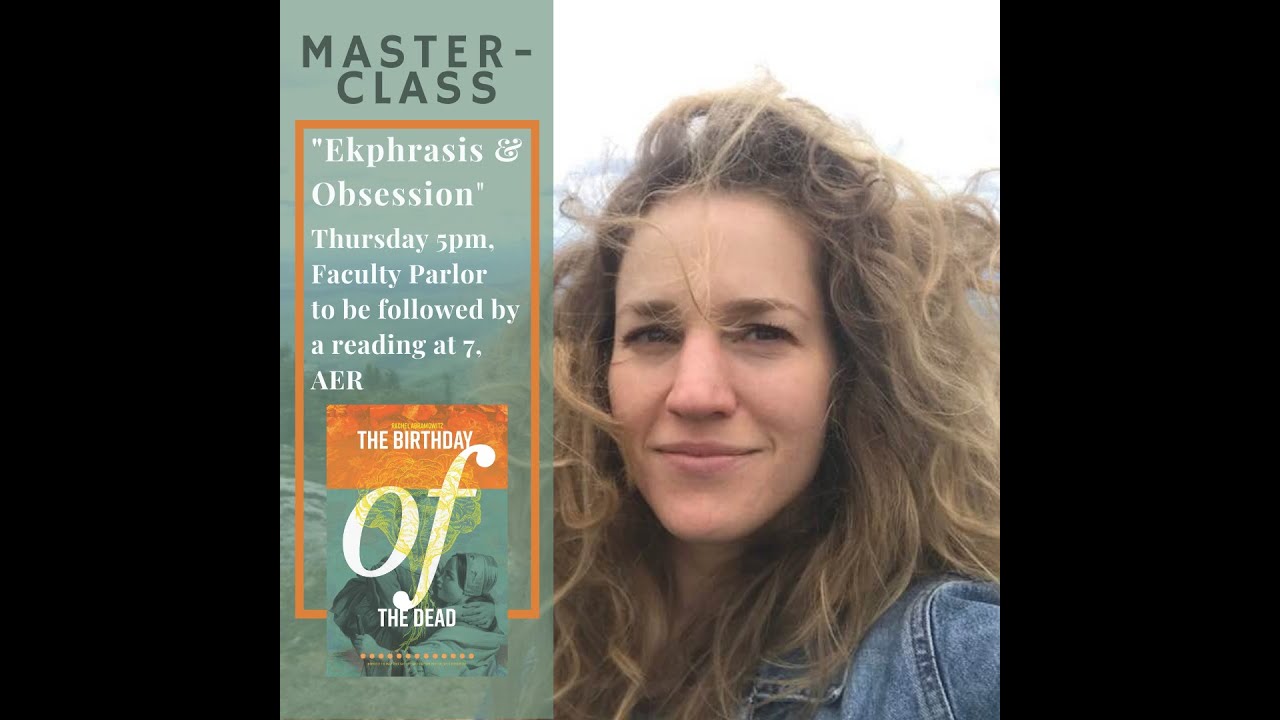 Visiting Writers Series: Rachel Abramowitz - YouTube